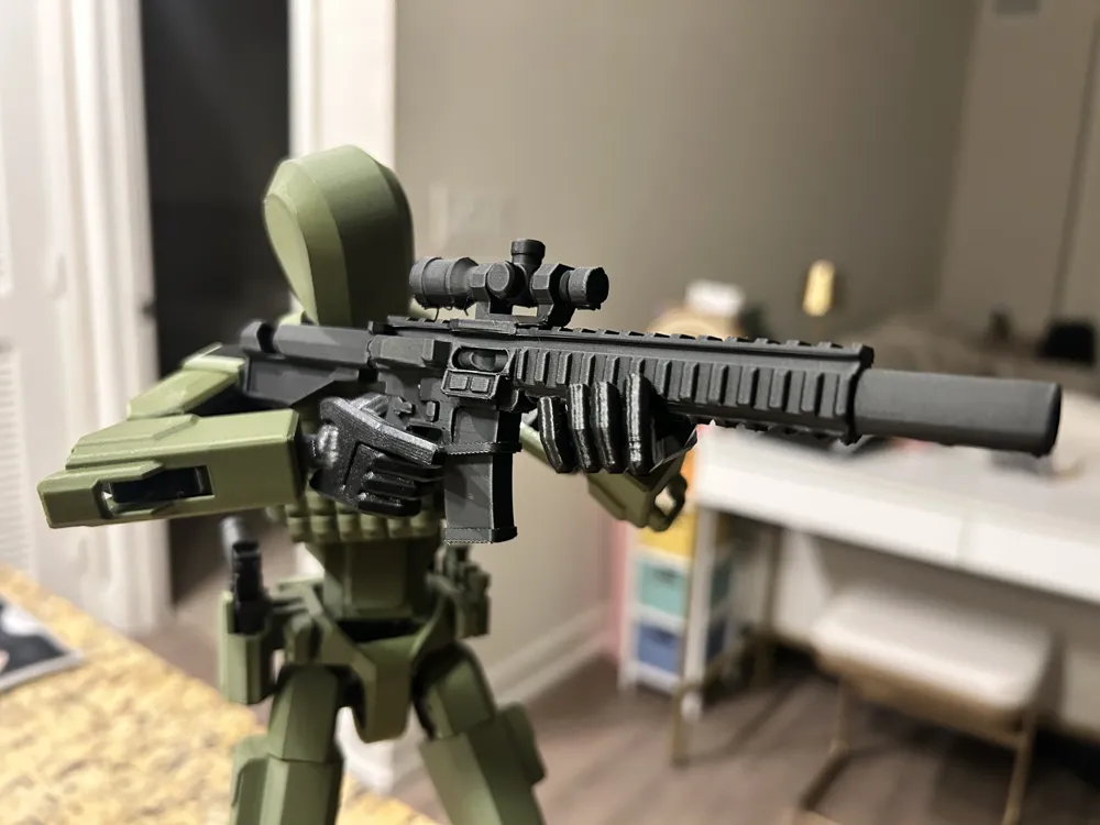 Dummy 13 Modern Carbine — MK II - Free 3D Print Model - MakerWorld