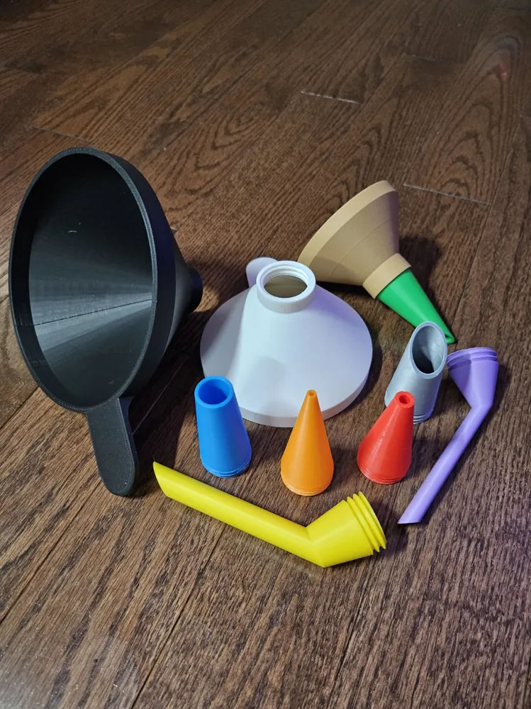 All in one Funnel - Free 3D Print Model - MakerWorld