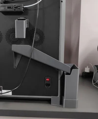 K2 Plus - Left poop chute with removable bin by shayMakerWorld ...