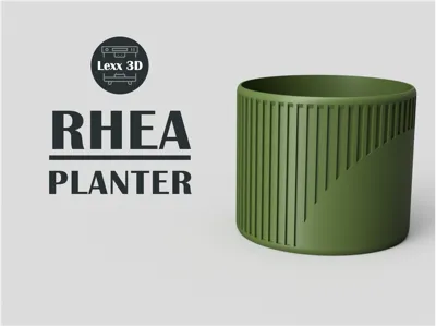 Rhea - Planter by Lexx_3DMakerWorld: Download Free 3D Models