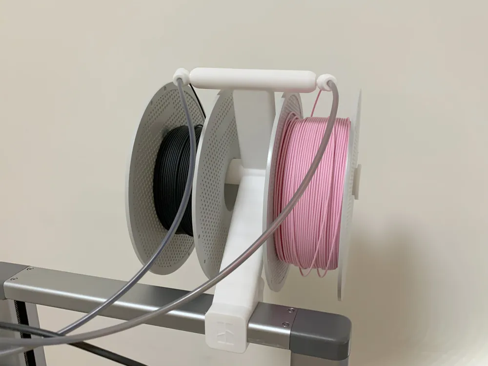 A1 External Spool Holder (All 3D Printed) - Free 3D Print Model ...