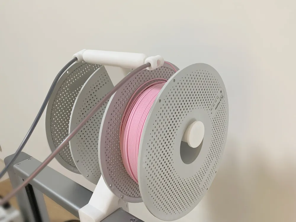 A1 External Spool Holder (All 3D Printed) - Free 3D Print Model ...