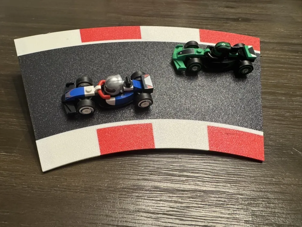Banked Race Track by John MakerWorld: Download Free 3D Models