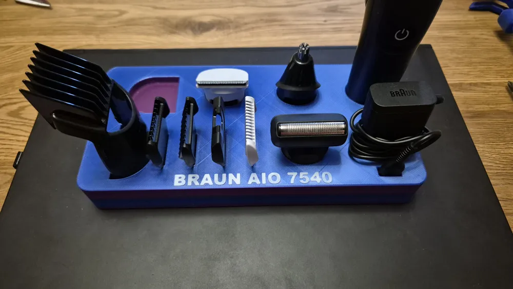 Braun AIO 7540 Holder - Free 3D Print Model - MakerWorld