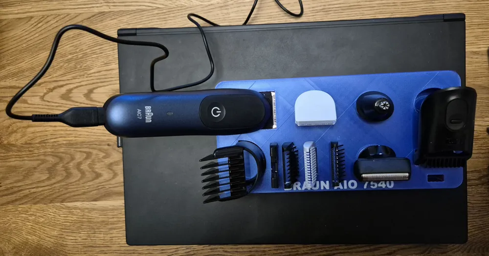 Braun AIO 7540 Holder - Free 3D Print Model - MakerWorld