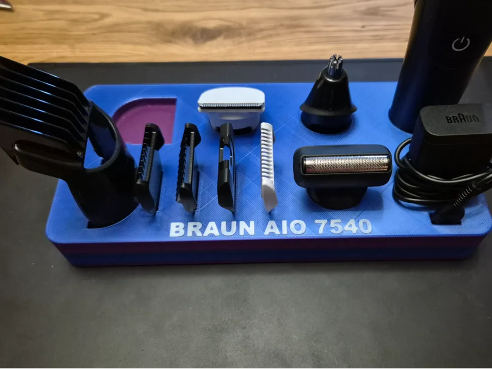 Braun AIO 7540 Holder - Free 3D Print Model - MakerWorld