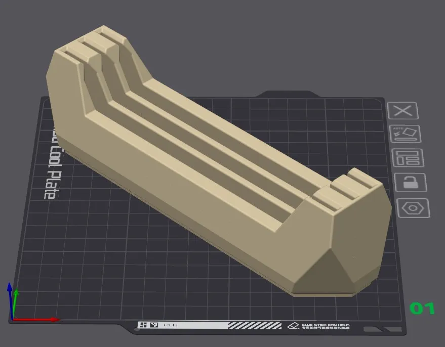 Build Plate Holder 3x, 5x, for A1 mini by 3DTechBase - MakerWorld
