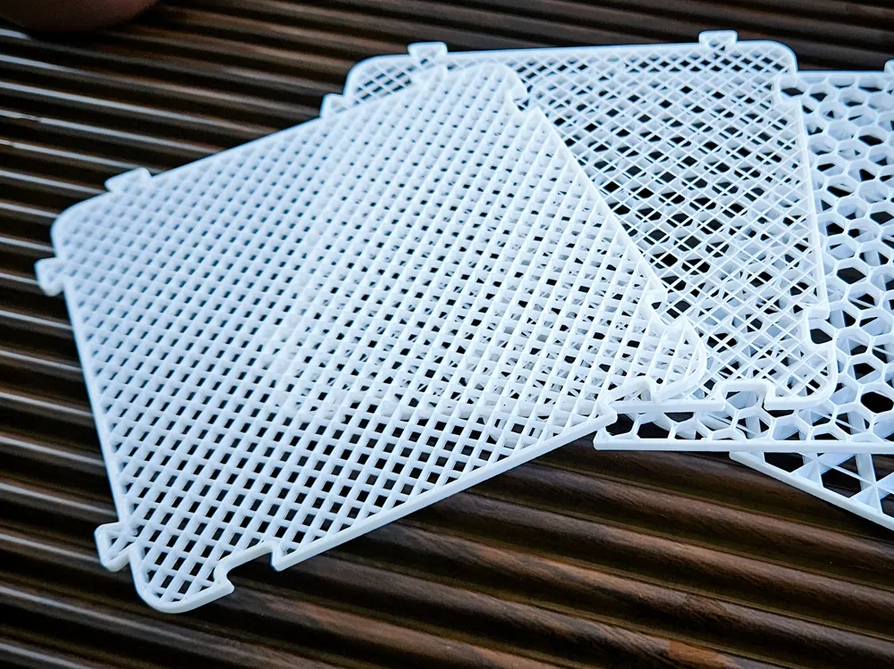 Modular mat for fish and turtle tanks - Free 3D Print Model - MakerWorld