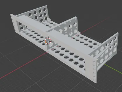 19inch rack mount (base plate) - Free 3D Print Model - MakerWorld
