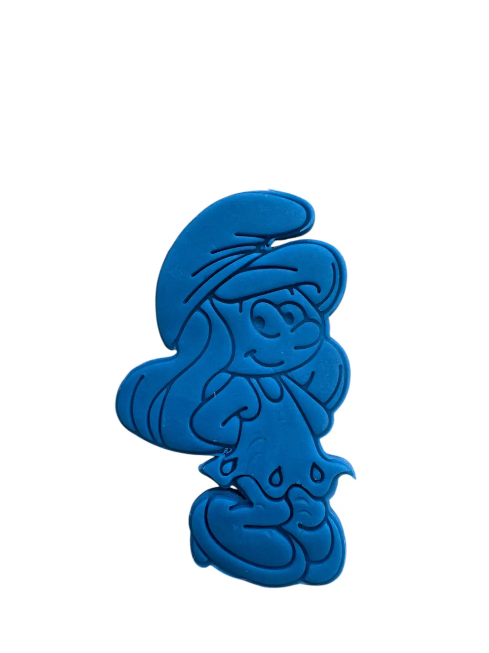Smurfette - cookie cutter+ stamp - Free 3D Print Model - MakerWorld