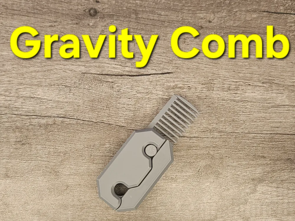 Gravity Comb Remixed by Precision Printing MakerWorld: Download Free 3D ...