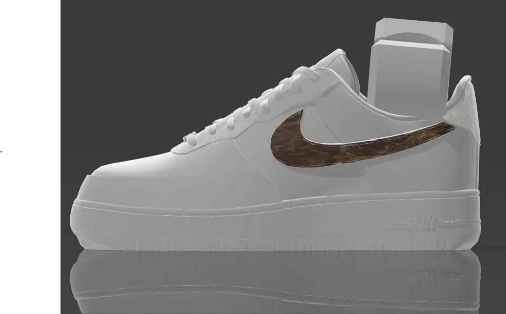 Nike Airforce 1 shoes for Dummy 13/Lucky 13 Remixed by Vari217 - MakerWorld