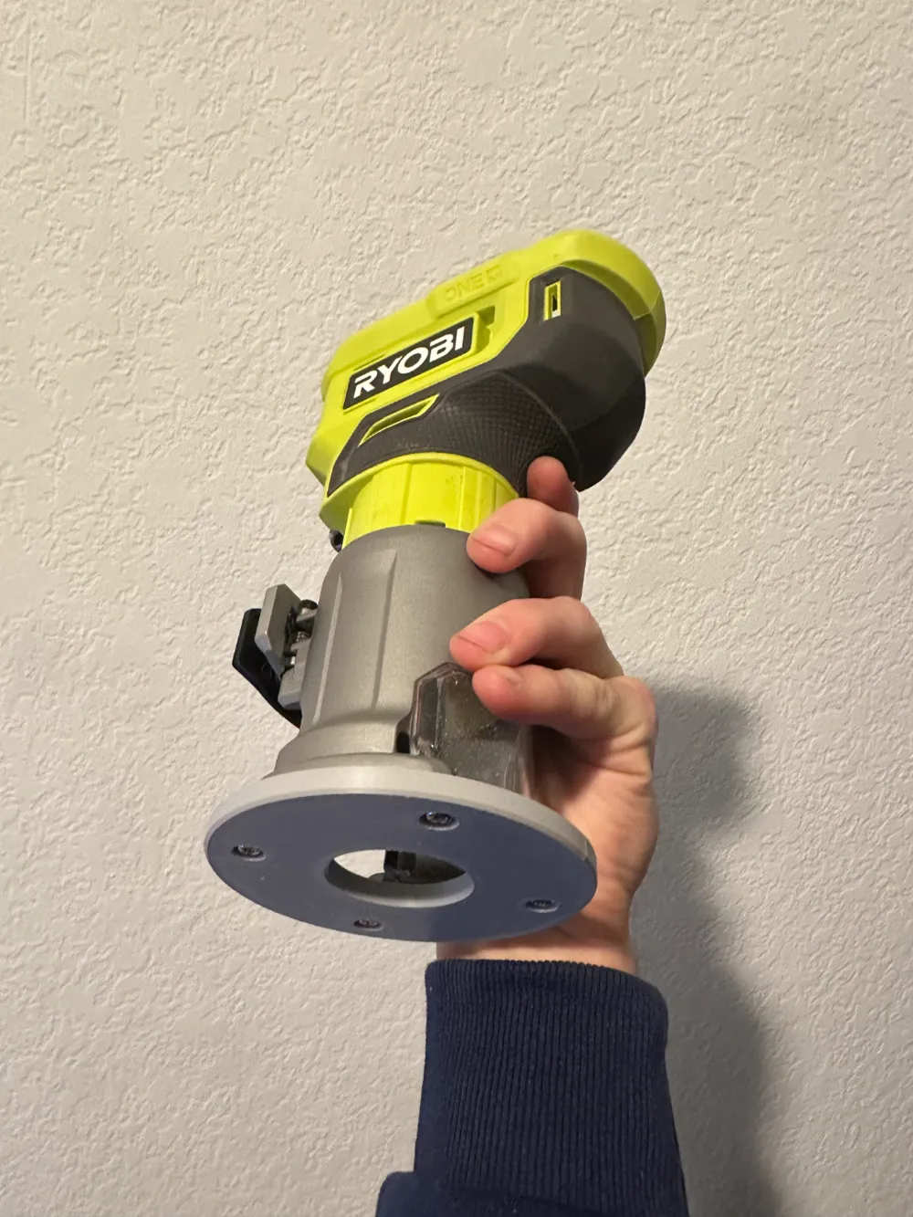 Ryobi Compact Router - Circular 4" Base - Free 3D Print Model - MakerWorld