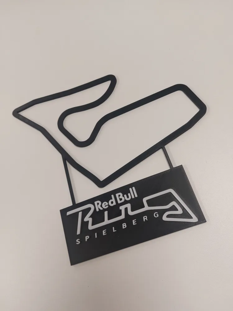 Red Bull Ring Spielberg Austrian F1 track layout - Free 3D Print Model ...