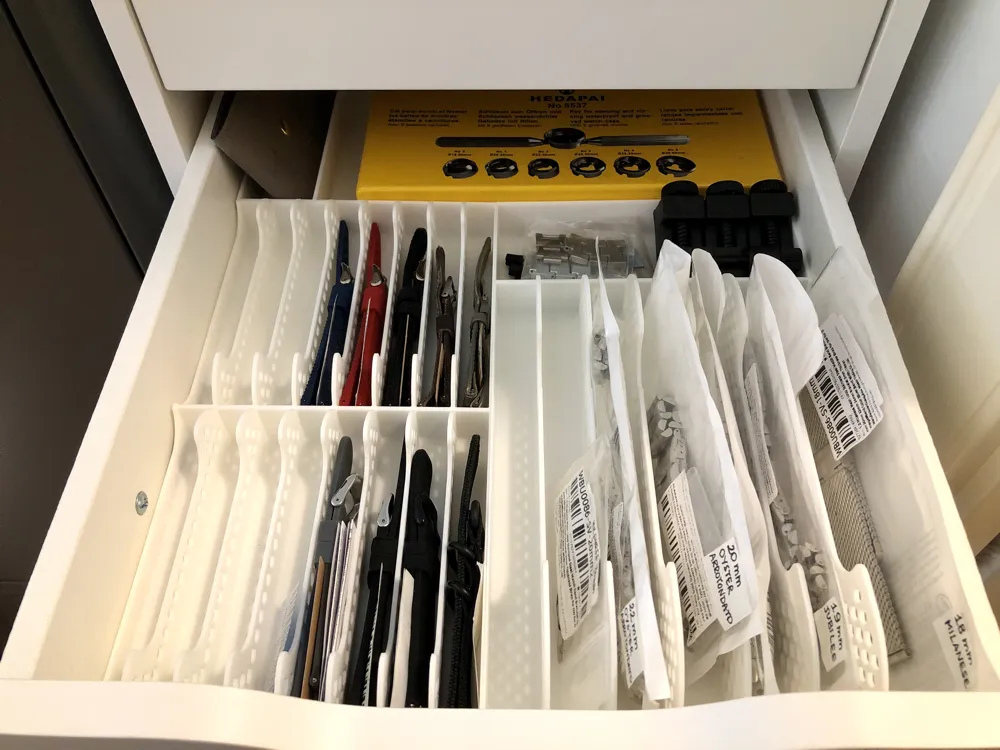 IKEA Alex Watch Strap Organizer (Bambu A1 Mini) - Free 3D Print Model ...