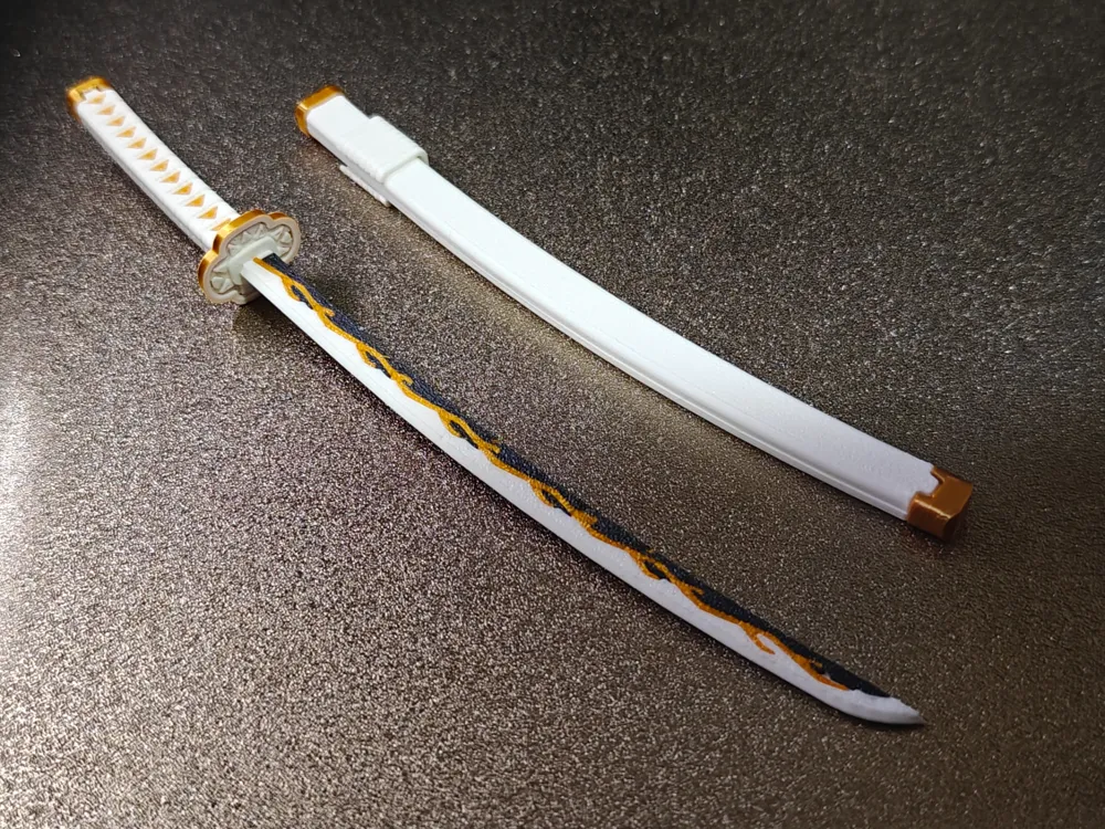 [MiniBlade]Demon slayer Sword Agatsuma Zenitsu by hwch19 MakerWorld ...