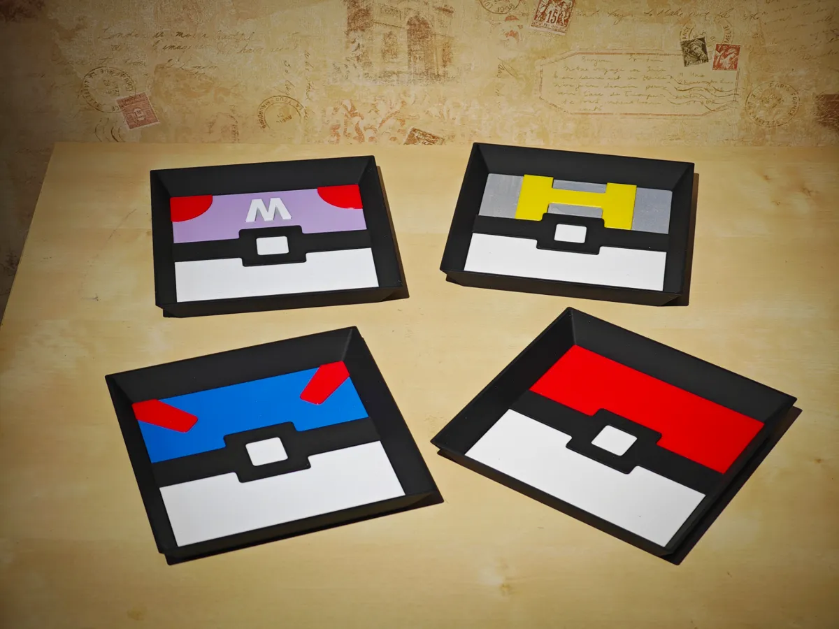 Plateau de rangement pour Poké Balls Pokémon (empilable, sans AMS ...