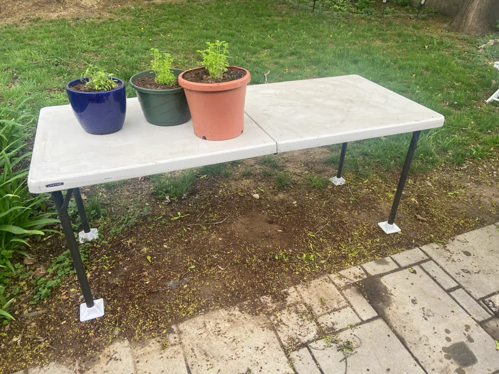 Folding Table Foot by blunt - MakerWorld