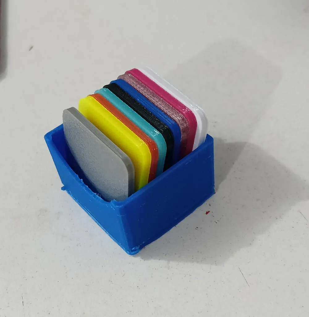 Filament Swatch - Free 3D Print Model - MakerWorld