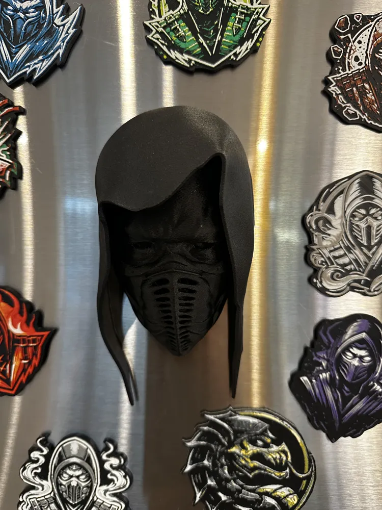 Mortal Kombat Nob Saibot - magnetic head by ShQ@r.OkMakerWorld ...