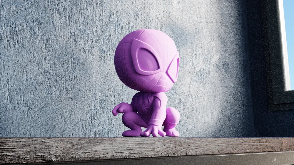 Chibi Spiderman - Free 3D Print Model - MakerWorld