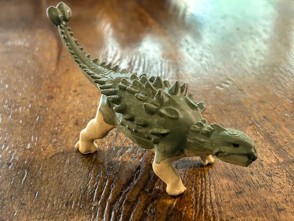 Ankylosaurus - Free 3D Print Model - MakerWorld