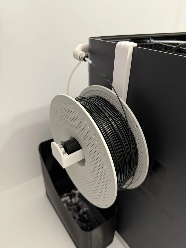 Side Spool Holder / Side Mount for Bambu Lab P1/X1 - Free 3D Print ...