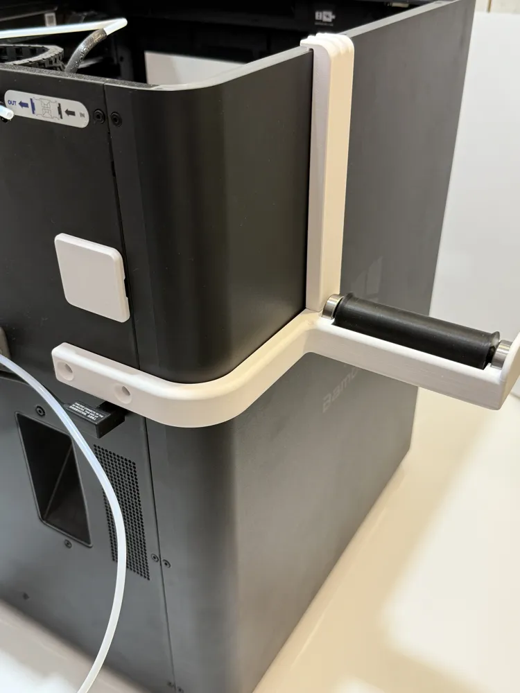 Side Spool Holder / Side Mount for Bambu Lab P1/X1 - Free 3D Print ...