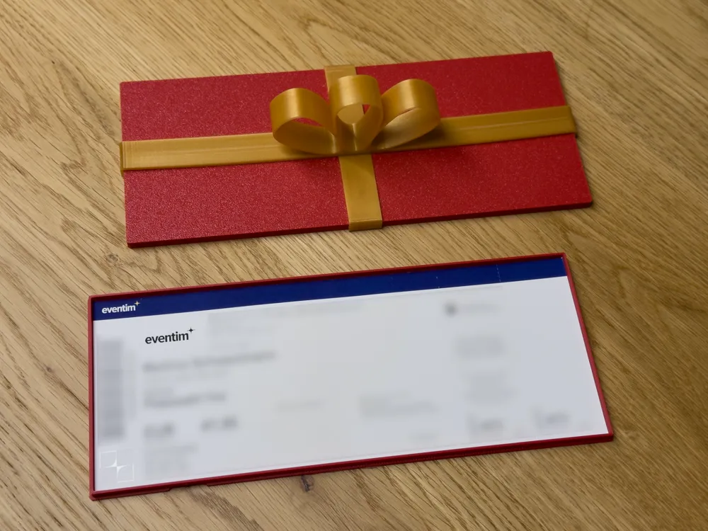 Eventim Ticket Gift Packaging Version 1 by Lars Melzer - MakerWorld