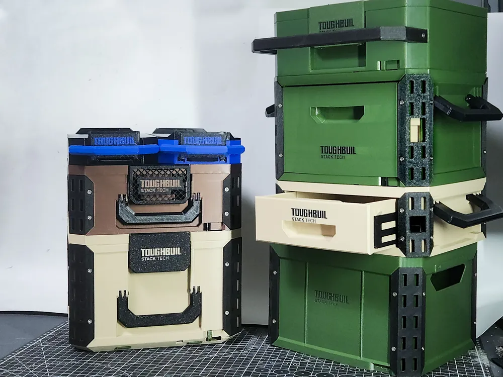 Modular Stackable Tool Drawer Box toughbuilt - Free 3D Print Model ...