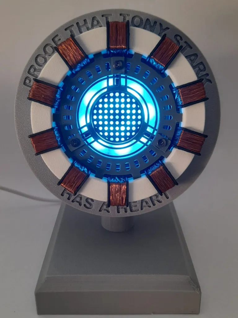 IRON MAN ARC REACTOR - Free 3D Print Model - MakerWorld
