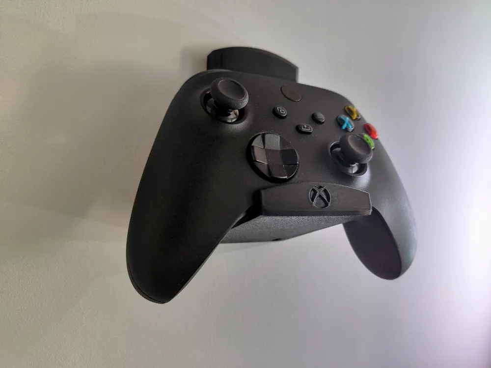 Xbox controller mount, stackable, spare AA holder by Tassesin ...