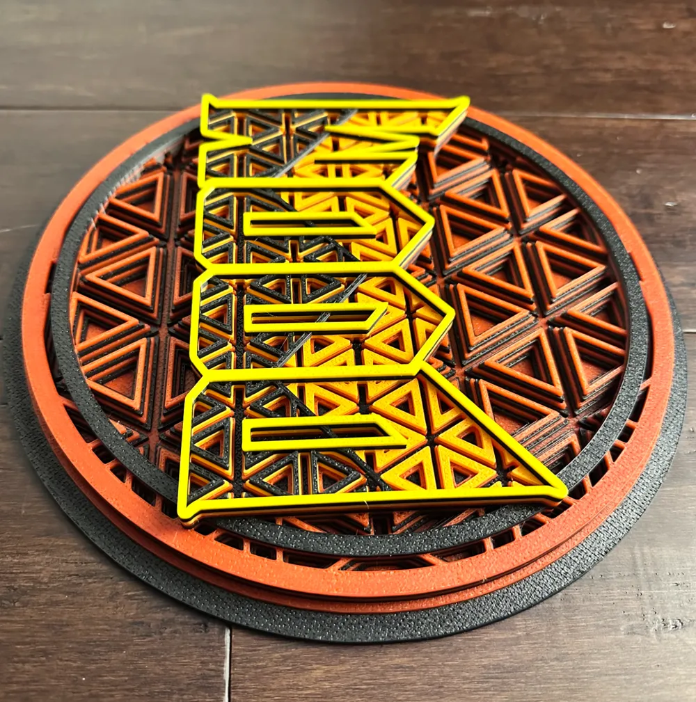 Doom Mosaic by Luke's 3D Prints MakerWorld: Download Free 3D Models