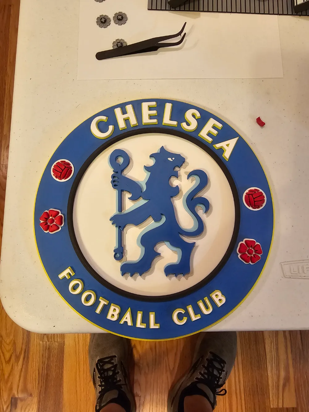 Spacer for "Chelsea FC Crest" Remixed by MasterOfMjolnir - MakerWorld