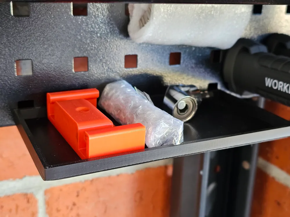 Square Pegboard Hooks & Trays Organisers & Stands by Zouz - MakerWorld