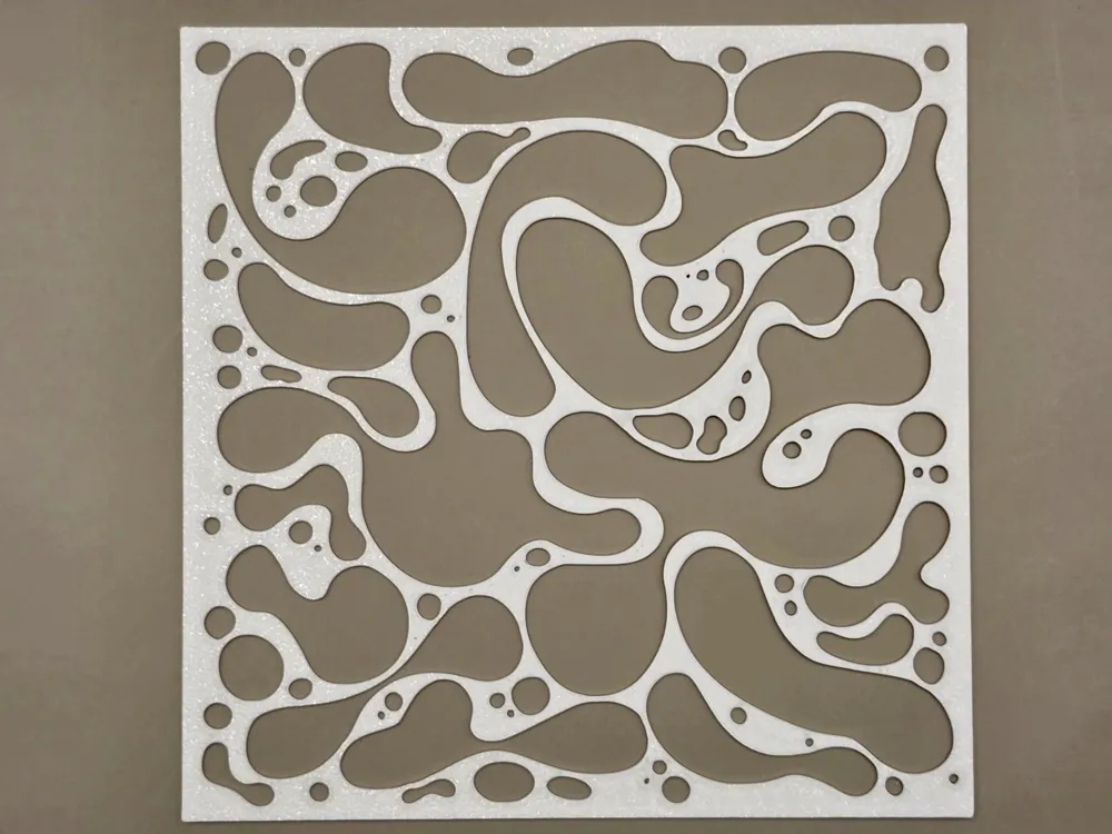 Oil Ink Stencil Pattern Template - Free 3D Print Model - MakerWorld