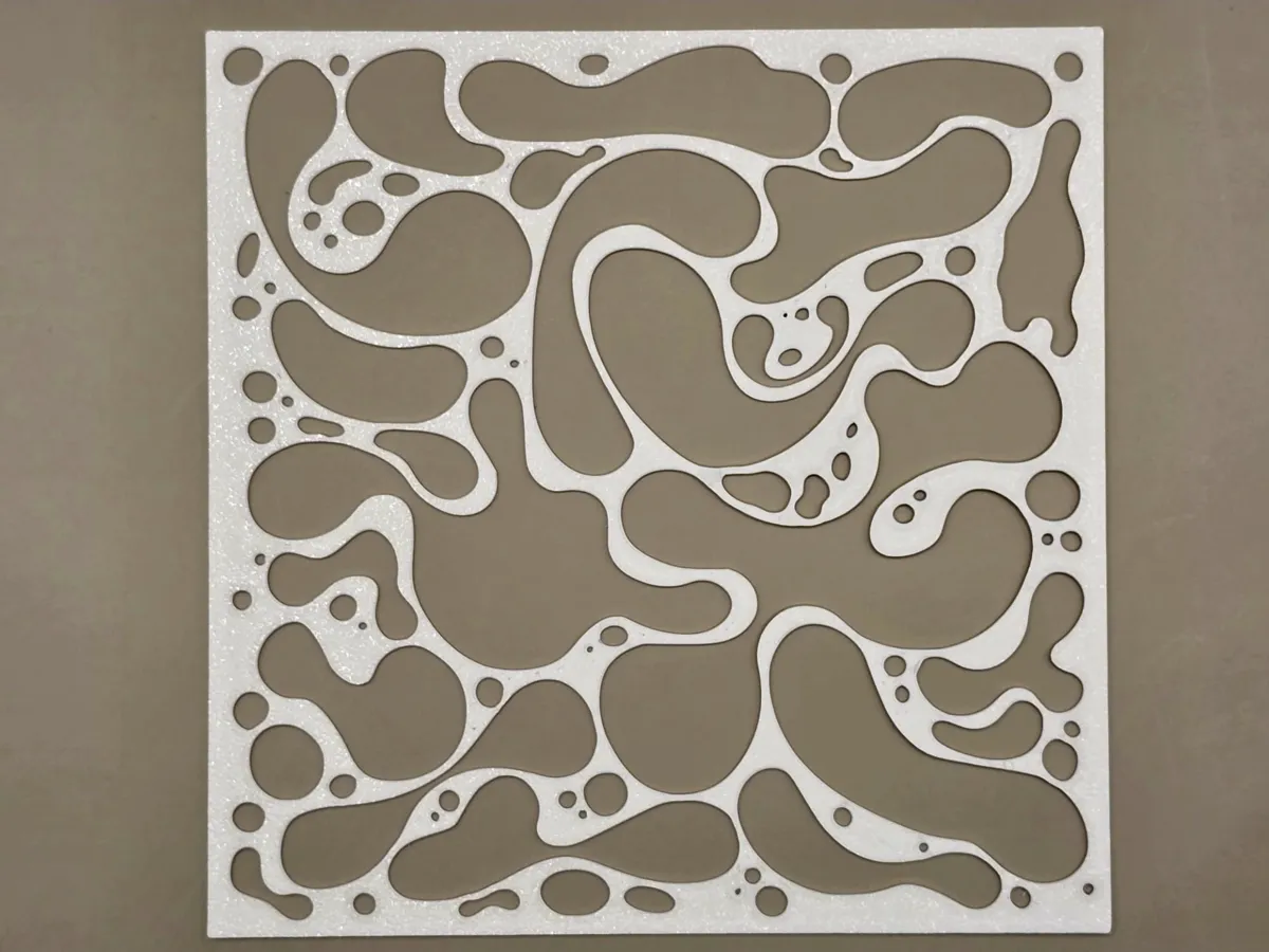 Oil Ink Stencil Pattern Template - Free 3D Print Model - MakerWorld