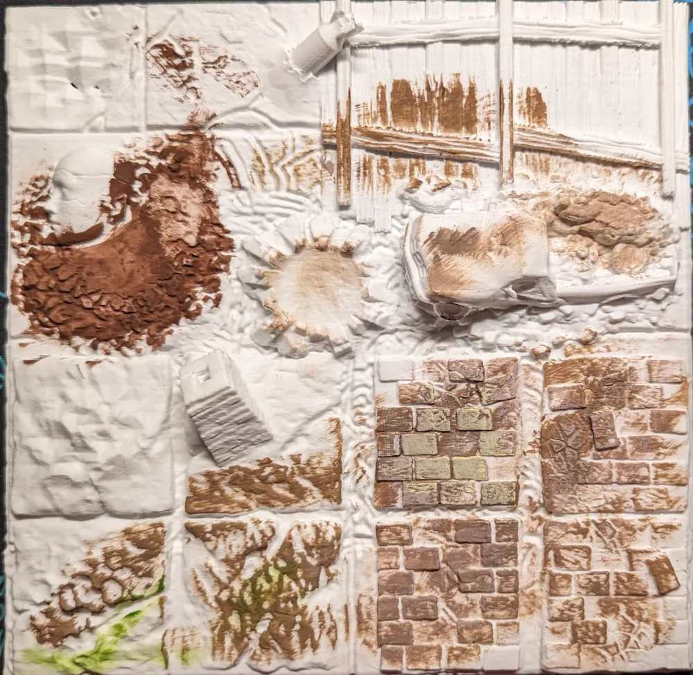 Dry Brush Texture Palette Free 3d Print Model Makerworld