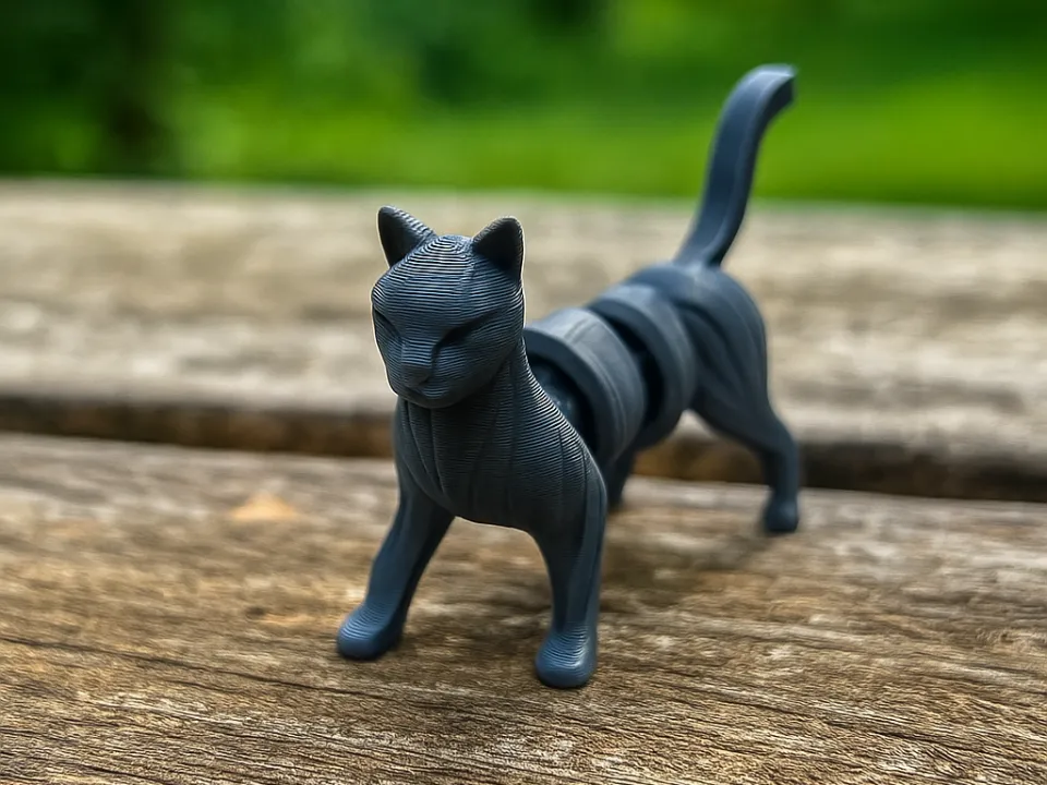Articulated Cat with Smooth Gait by Go3D MakerWorld: Download Free 3D ...