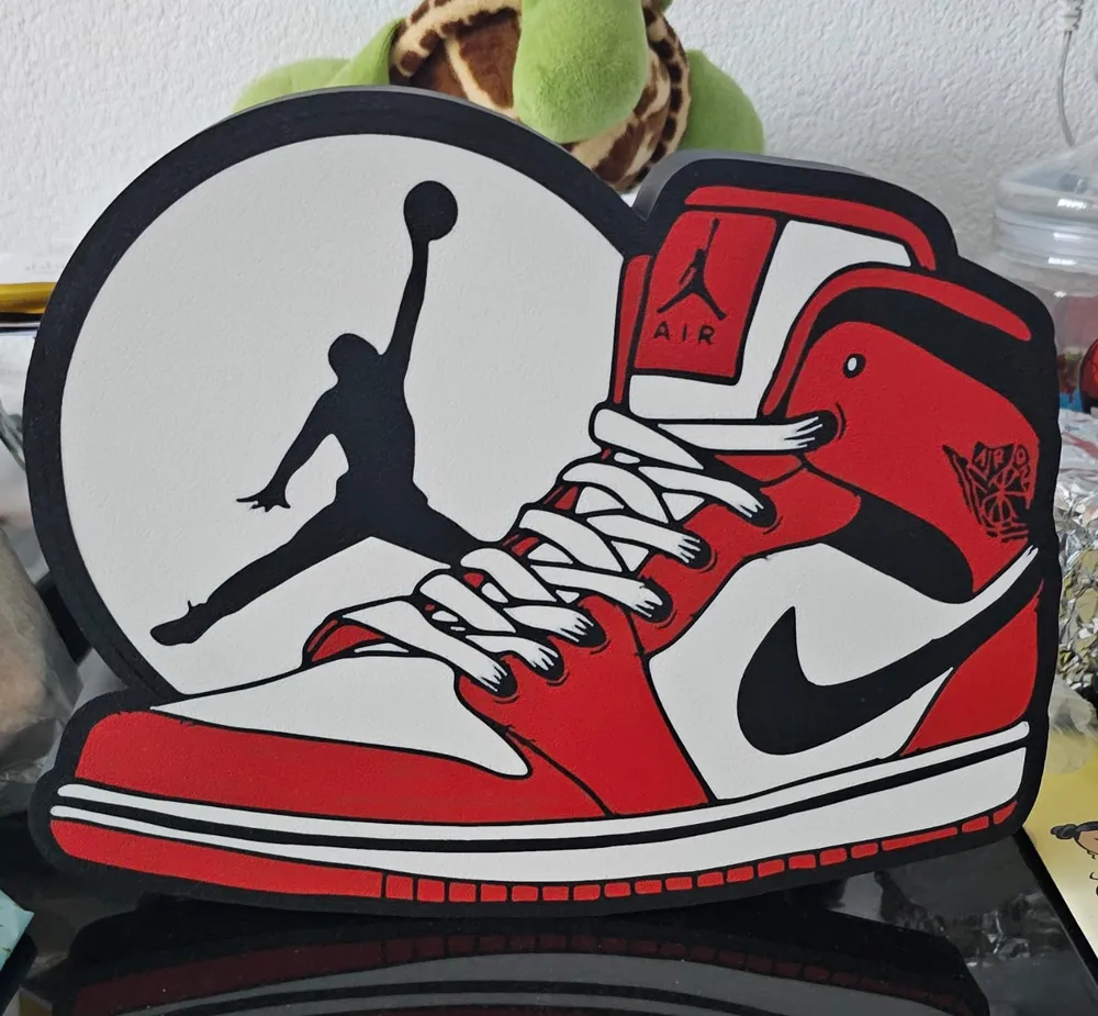 Air jordan lightbox by AD3d MakerWorld: Download Free 3D Models