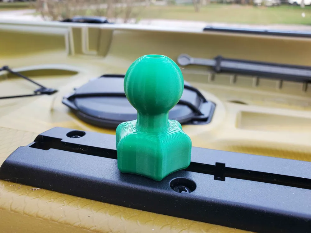 1" Track Ball mount for t-track Kayak accessories by Shawn MakerWorld ...