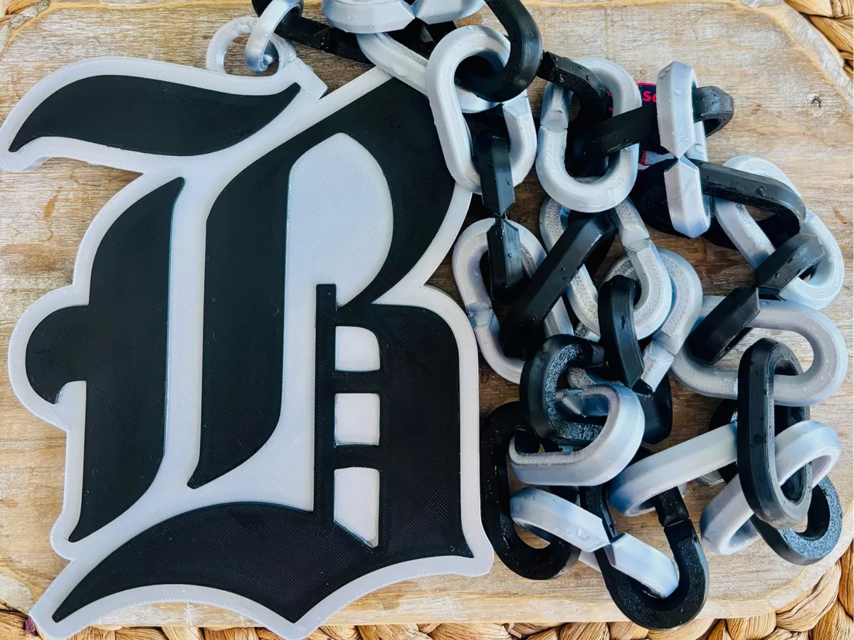 B Blacksocs Hype Chain - Free 3D Print Model - MakerWorld