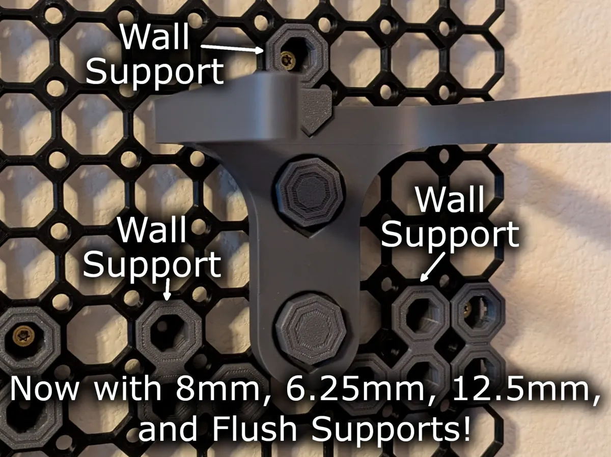 Multiboard Snap Wall Support - Free 3D Print Model - MakerWorld