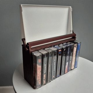 Cassette CarryBox – Retro Tape Display Case by DjJoris - MakerWorld