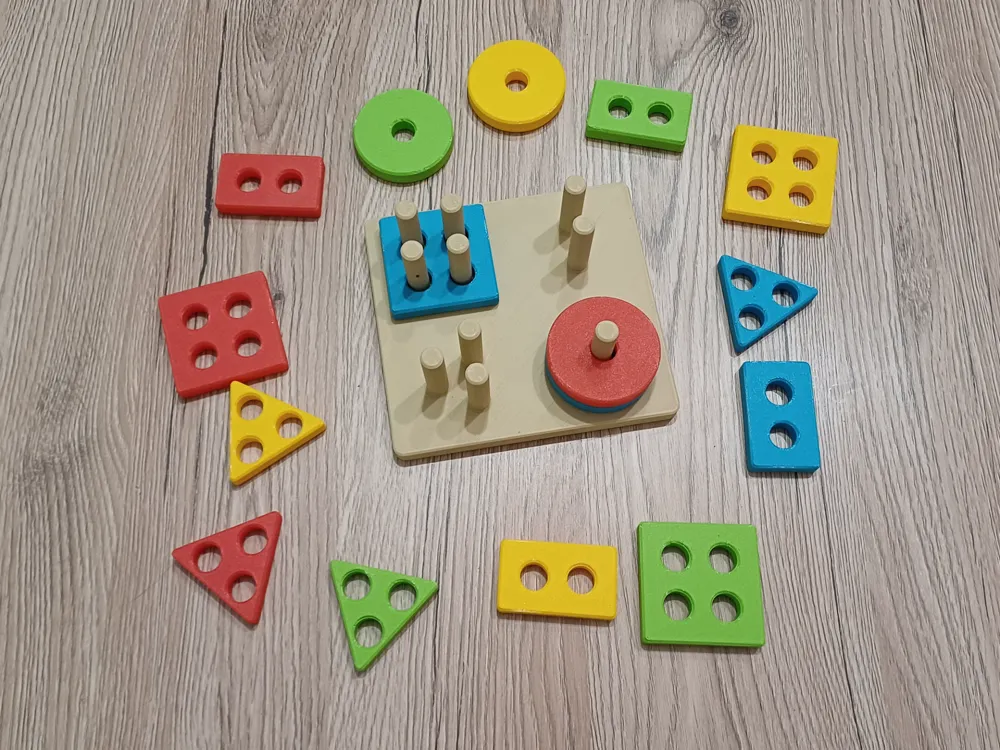 Geometric shapes toy for kids by Kiron 21 - MakerWorld