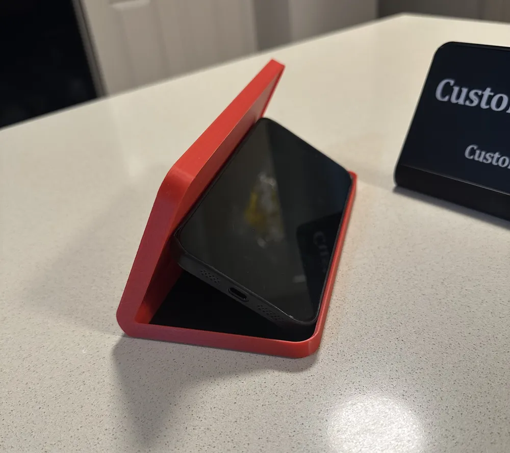 All in One Phone Stand, Desk Stand/Sign, Organiser by kingjamesbosca ...