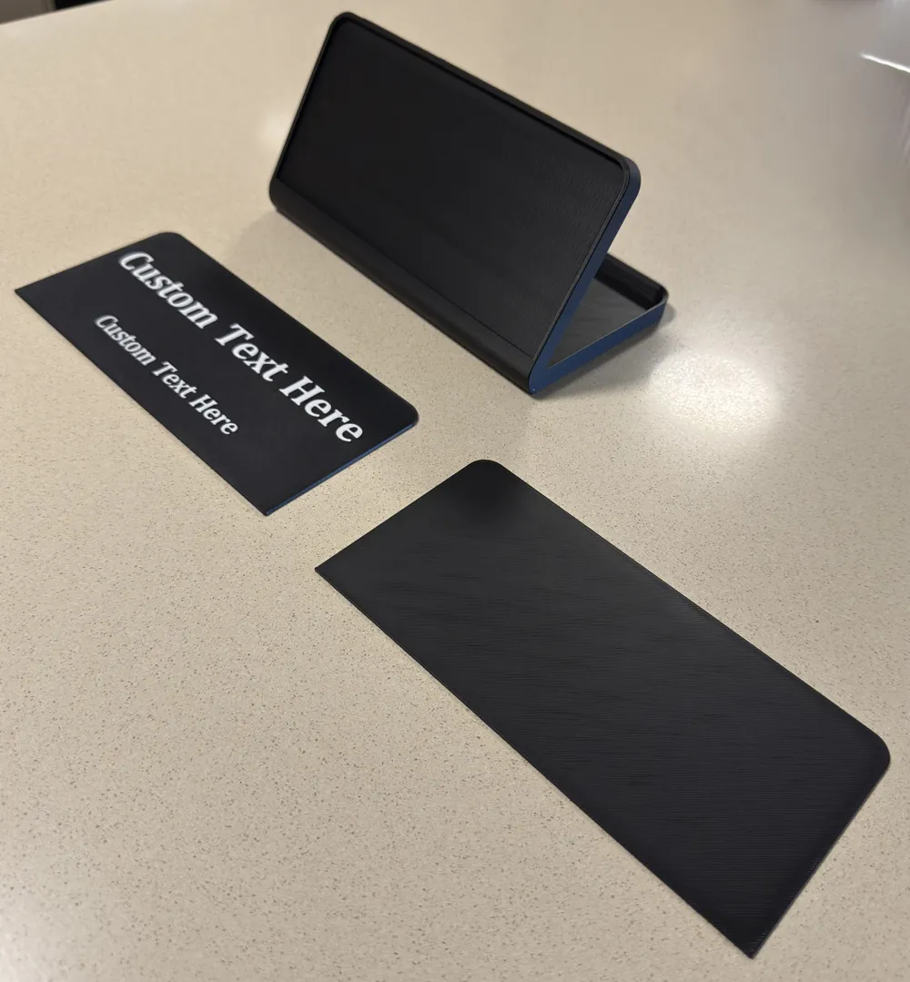 All in One Phone Stand, Desk Stand/Sign, Organiser by kingjamesbosca ...