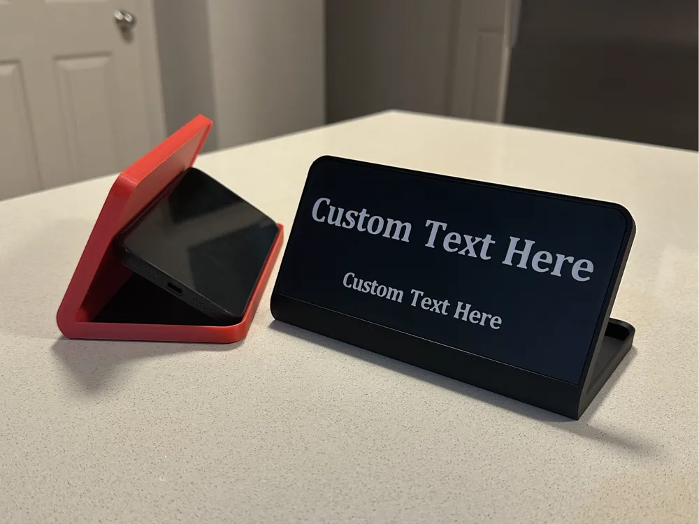 All in One Phone Stand, Desk Stand/Sign, Organiser by kingjamesbosca ...