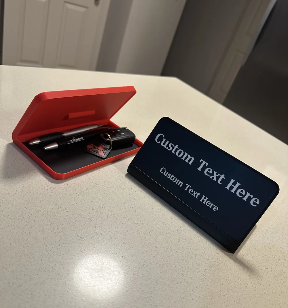 All in One Phone Stand, Desk Stand/Sign, Organiser by kingjamesbosca ...