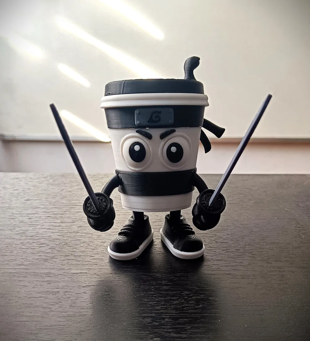 Cappuccino Assassino articulated toy by Hiko 3D MakerWorld: Download Free 3D Models